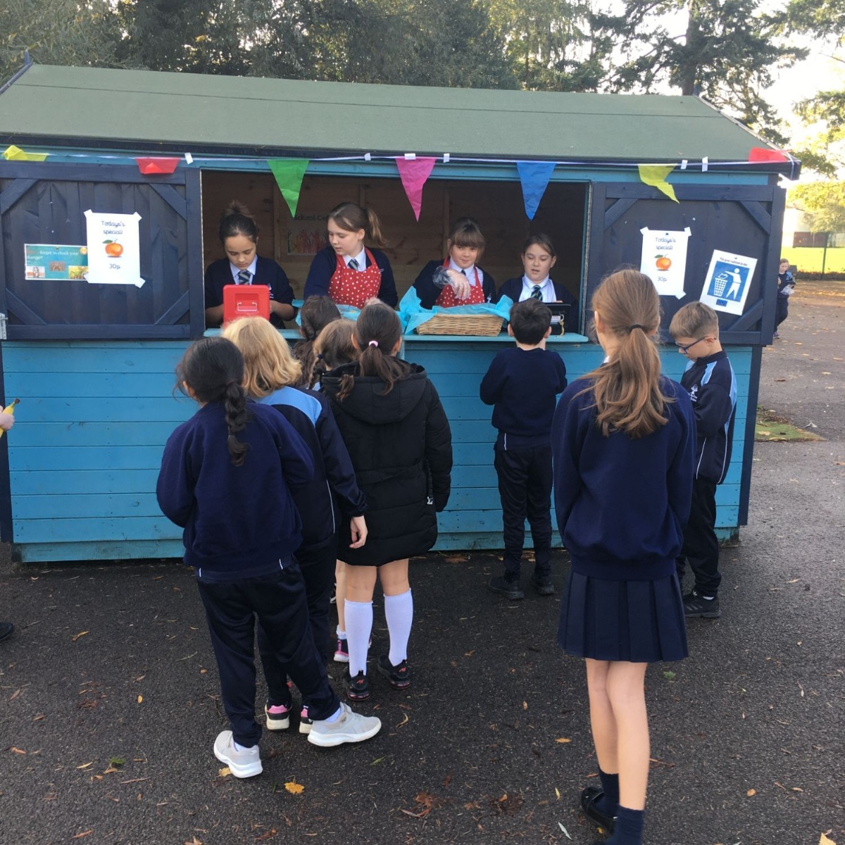 School Council Tuck shop- a real success. - West Byfleet Junior School
